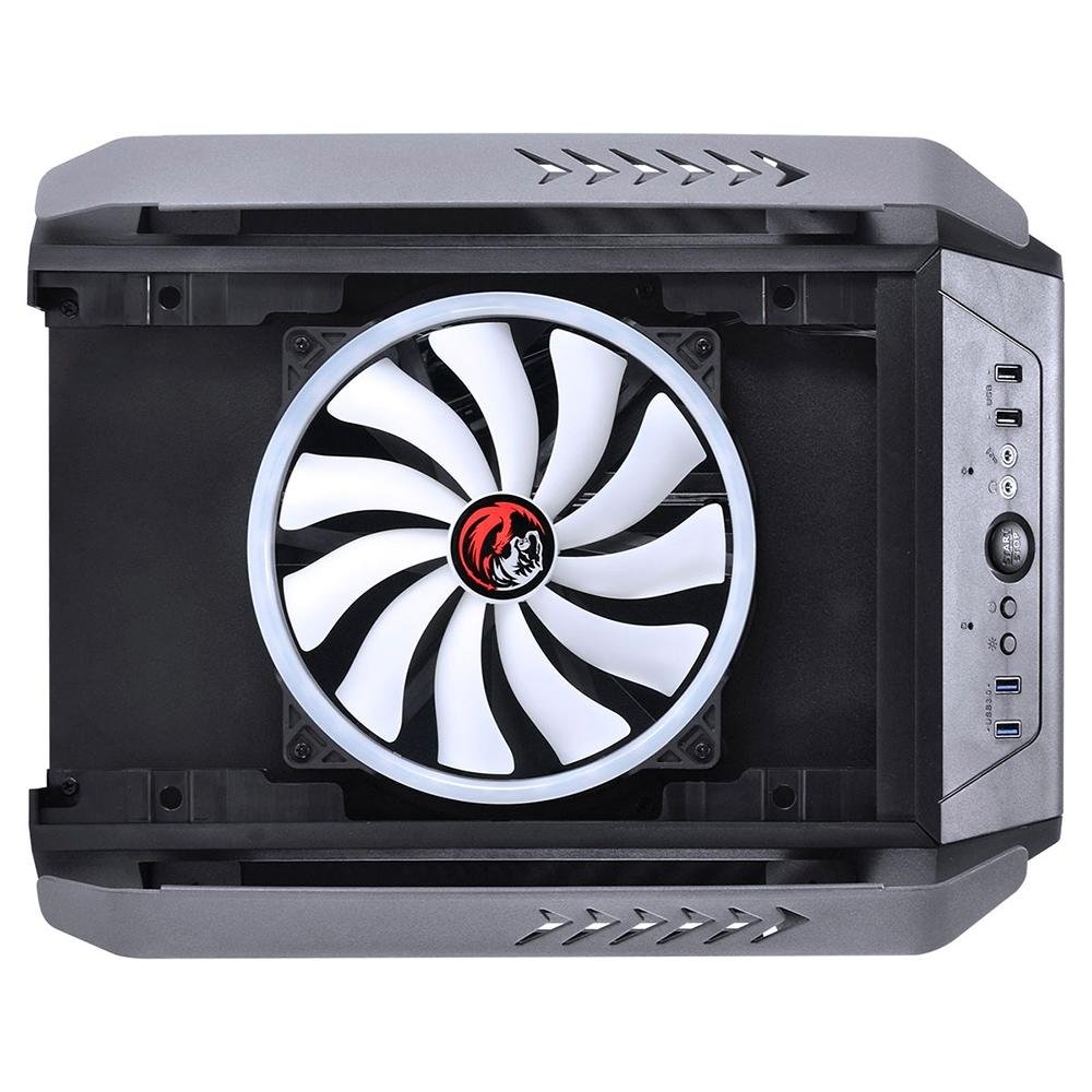 Gabinete Gamer PCYes Alpha, ATX, Micro ATX, Mini ITX, RGB, com FAN ...