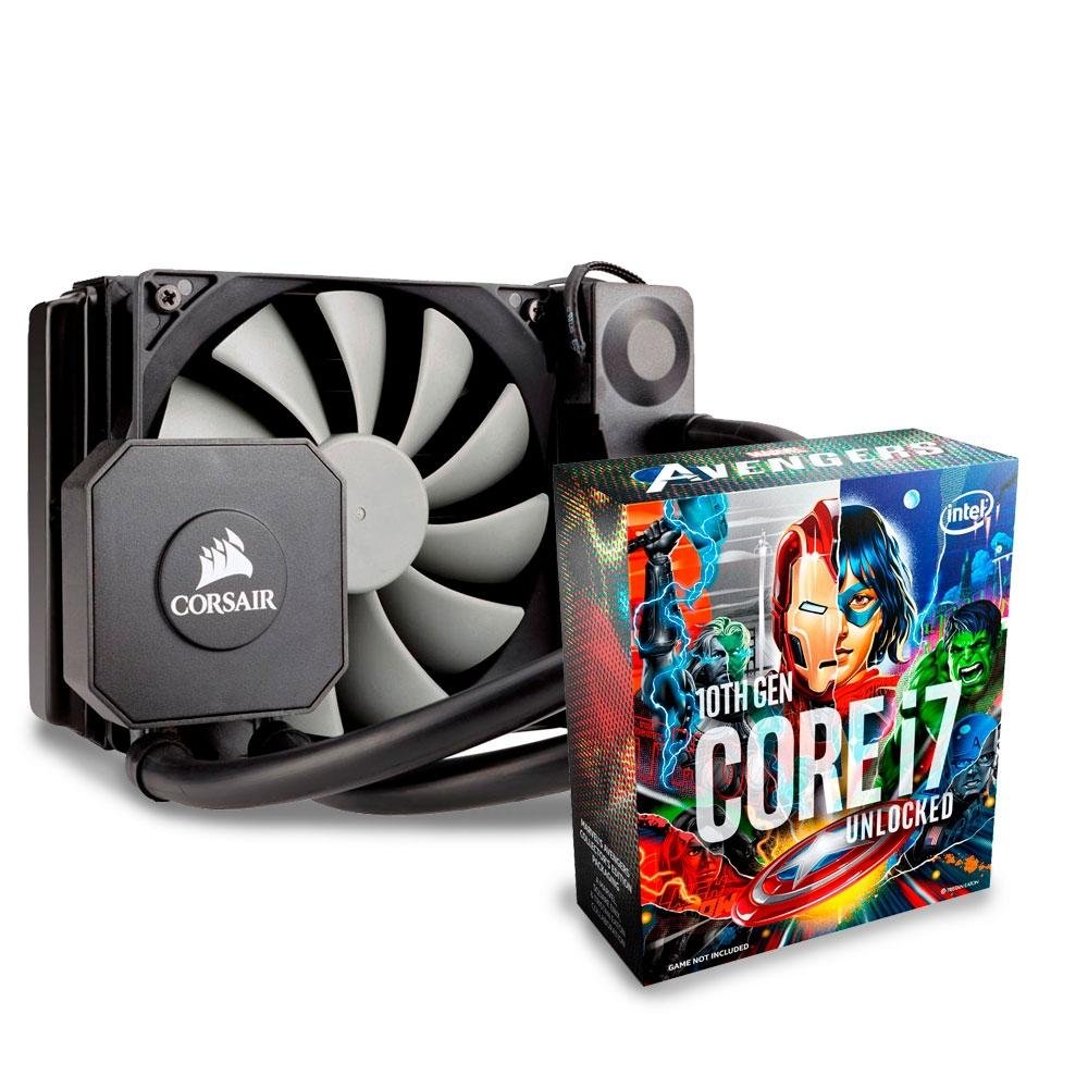 Kit Processador Intel Core i7-10700K, Cache 16MB, 3.8GHz (4.7GHz Turbo ...