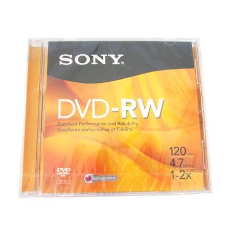 DVD-RW Sony 120min 4.7GB 2X Slim Case