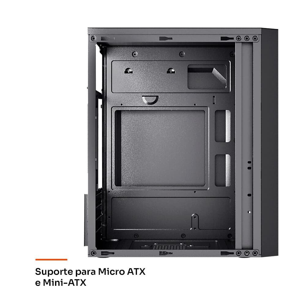 Gabinete Office Husky 100 | KaBuM!