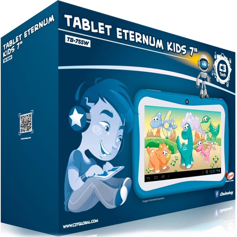 Tablet C3Tech PC 7´ , Wi-FI, TB-755W, Bluetooth Azul
