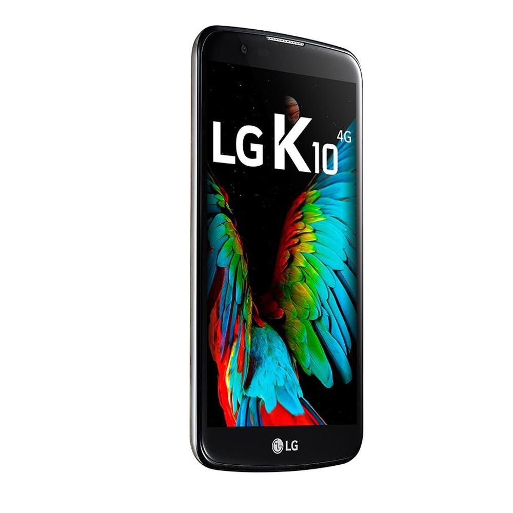 LG K10 - Smartphone Octa Core 16GB - Dourado | KaBuM!