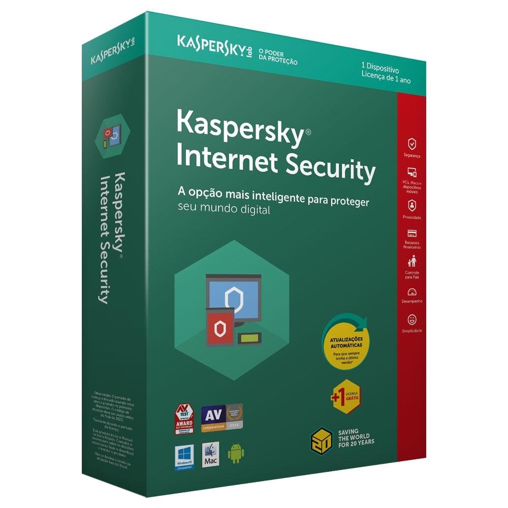 Kaspersky Internet Security 2018 Multidispositivos 1 PC