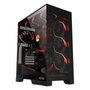 Gabinete Gamer PCYES Skyglass Preto | KaBuM!