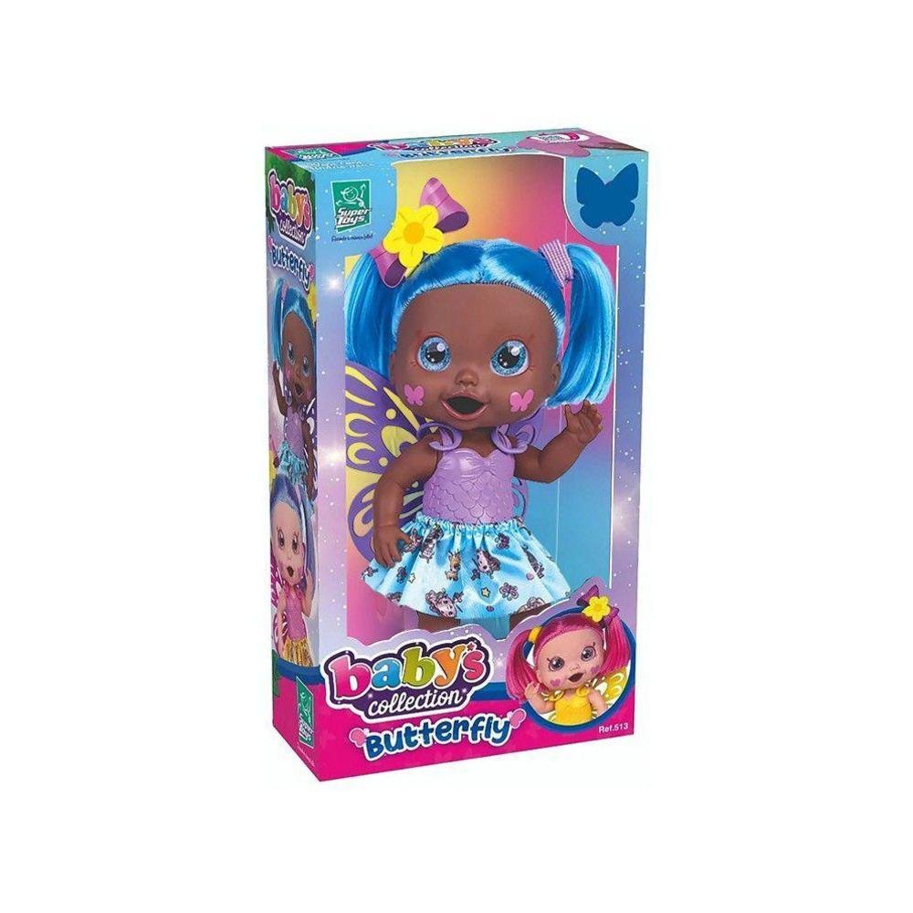 Boneca Babys Collection Butterfly com Acessórios
