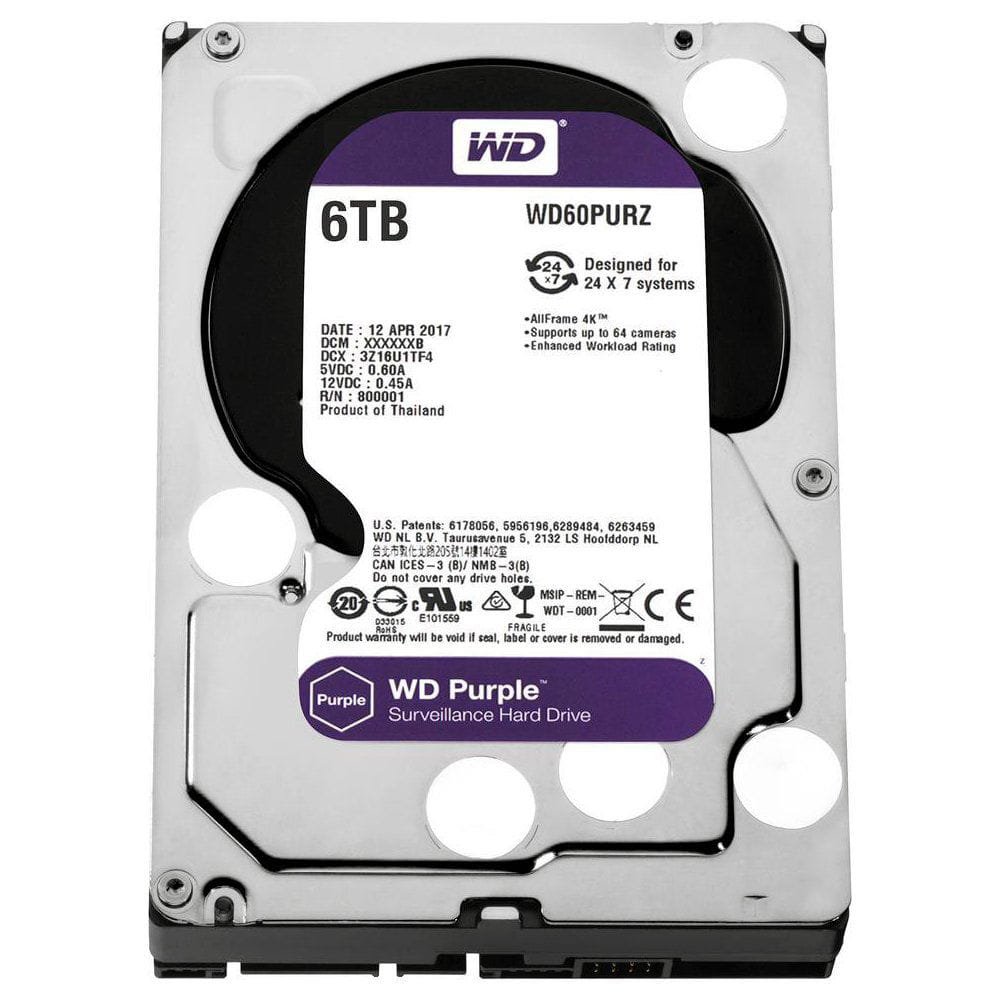 HD Western Digital Purple Surveillance KaBuM HD Western Digital Purple Surveillance KaBuM