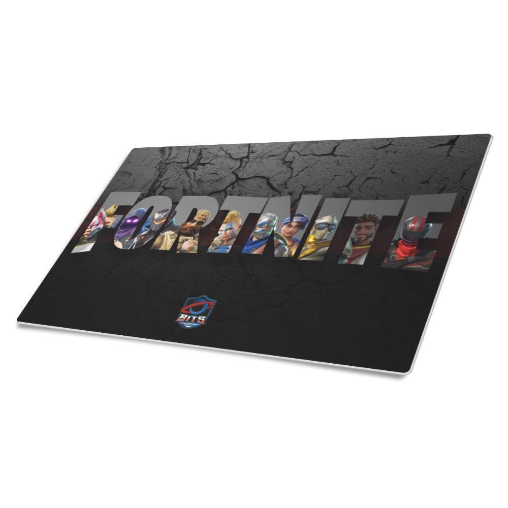 Mouse Pad Bits Gamer Fortnite Médio: 250 X 360mm