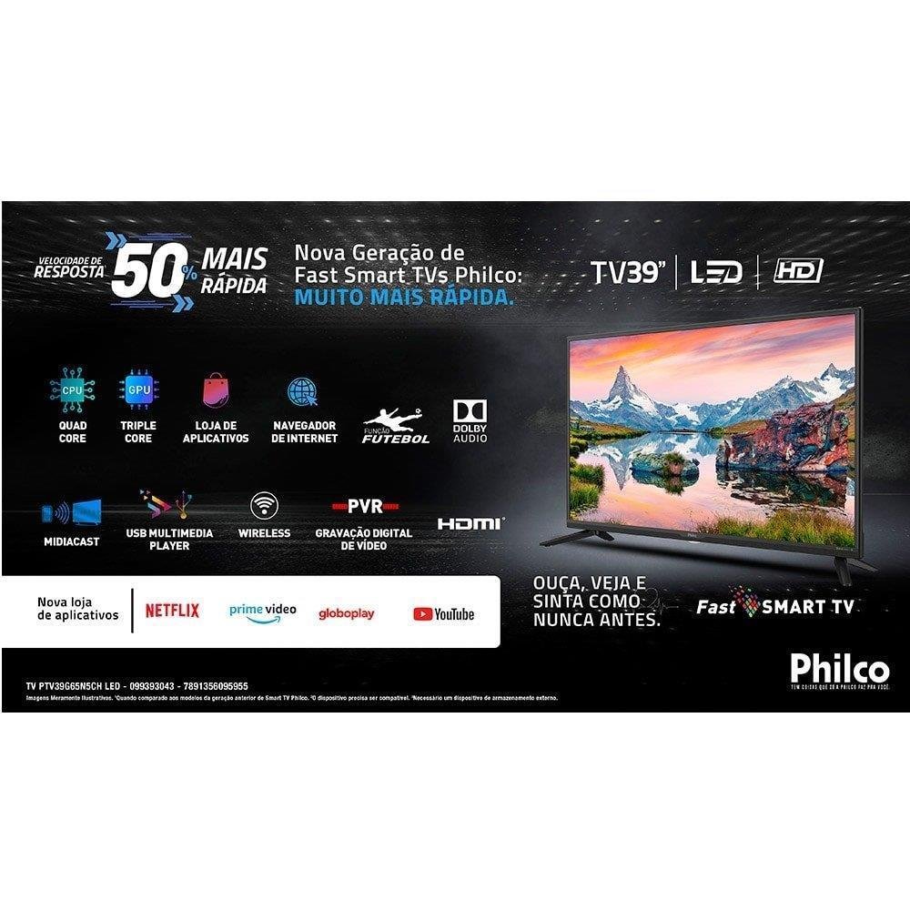 Smart Tv Led 39 Philco KaBuM
