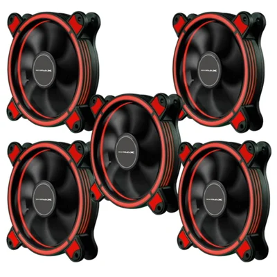 Kit 5pcs Cooler Fan Ring 120mm Spectrum Led KaBuM