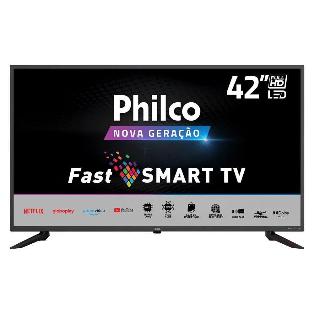Smart TV LED Philco 42 Polegadas Full HD KaBuM