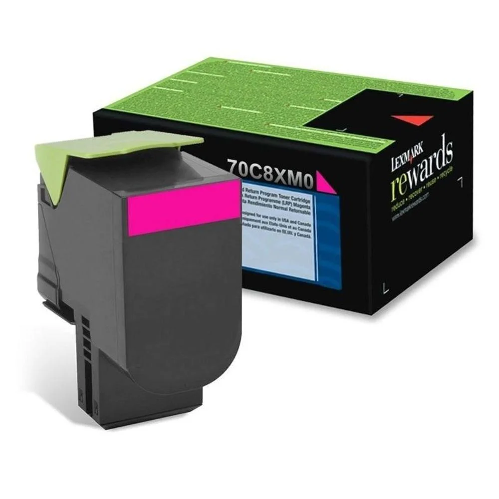 Cartucho De Toner Lexmark Magenta Cs510de 4k Pags