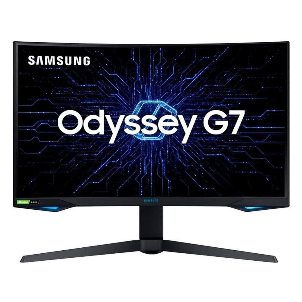 Monitor Samsung LED Curvo Gamer 27" FHD 240Hz | KaBuM!
