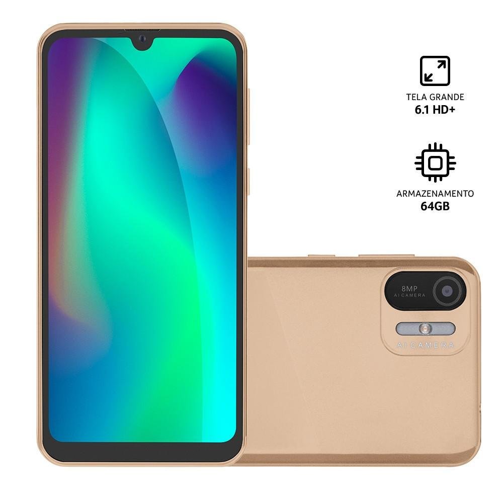 Smartphone Multilaser F Max 2 3g 64gb Wifi KaBuM