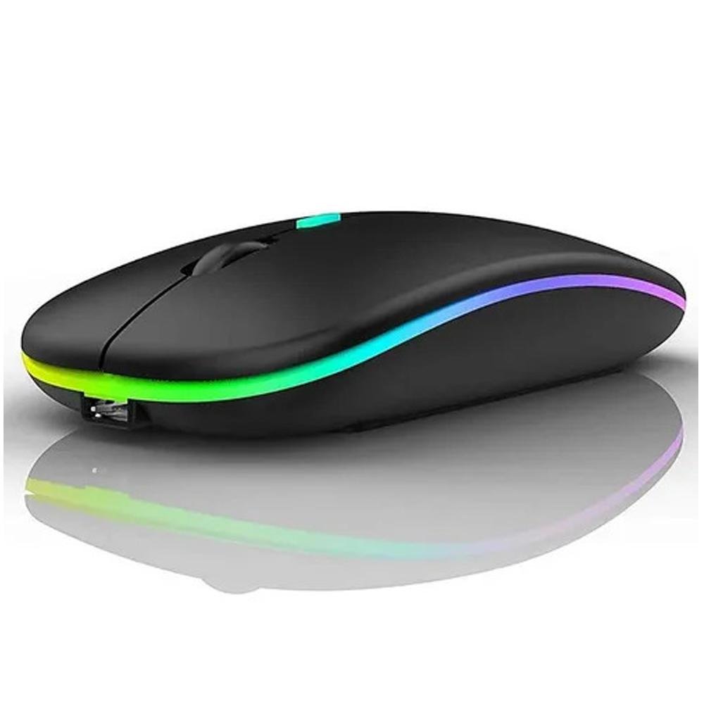 Mouse Sem Fio Fy Wireless Recarregável RGB Gamer | KaBuM!