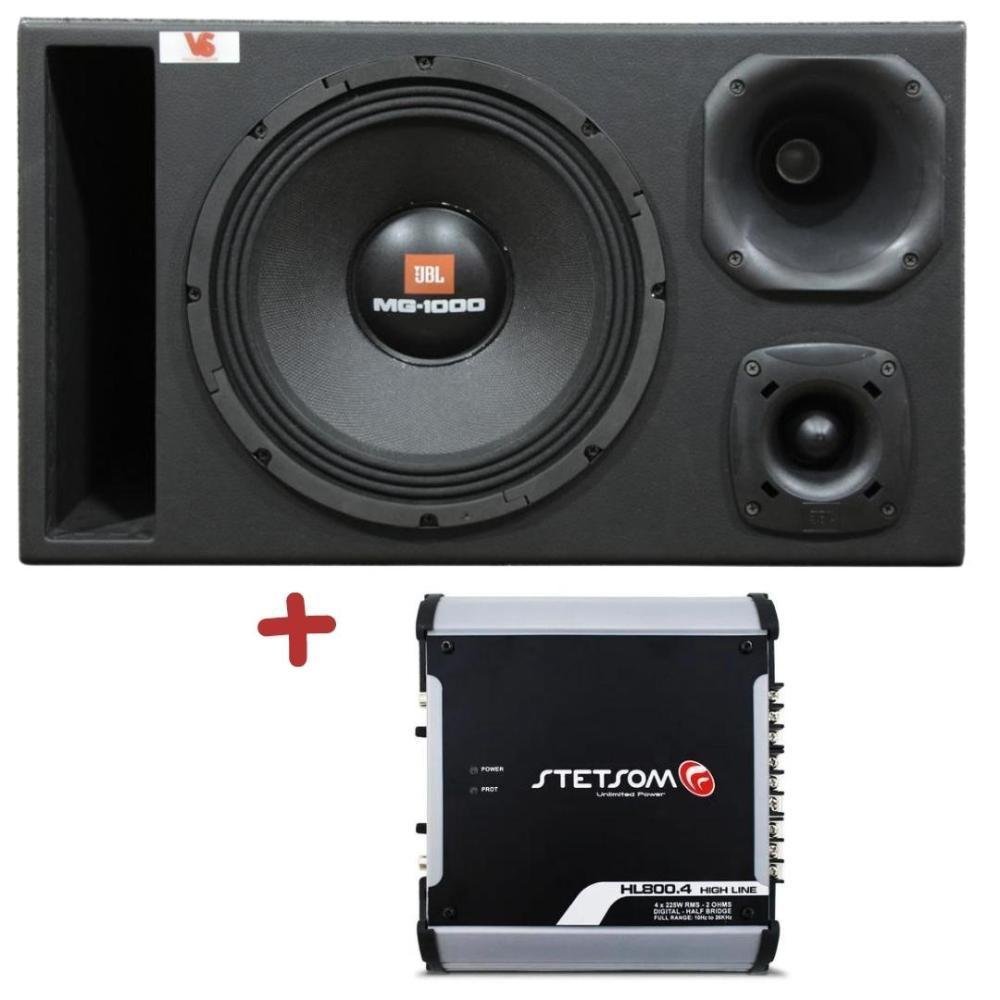 Caixa Trio 12 Polegadas, 100% Jbl 12mg1000 | KaBuM!