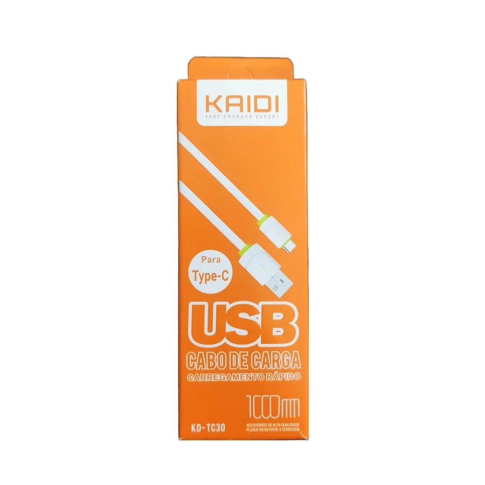 Cabo USB Android Carregamento E Dados Kaidi Tipo