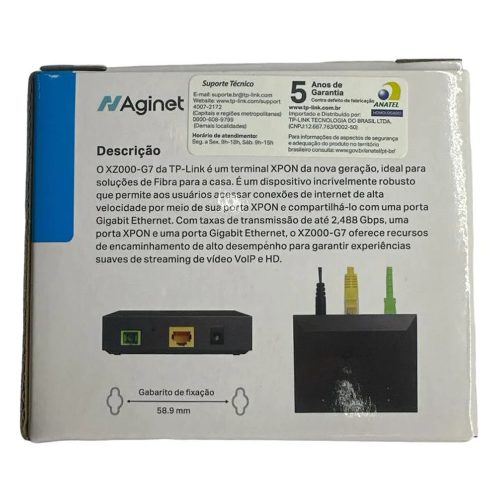 Terminal Gpon Tplink Preto KaBuM