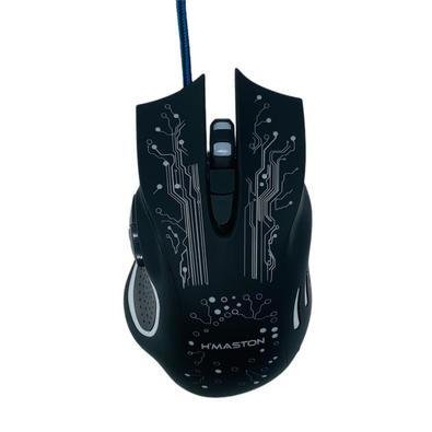 Mouse Gamer Hmaston Com Fio USB 13 Metros KaBuM