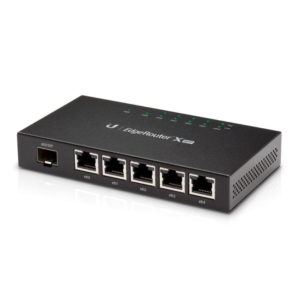 Roteador Ubiquiti Edge Router X Poe 5 Portas