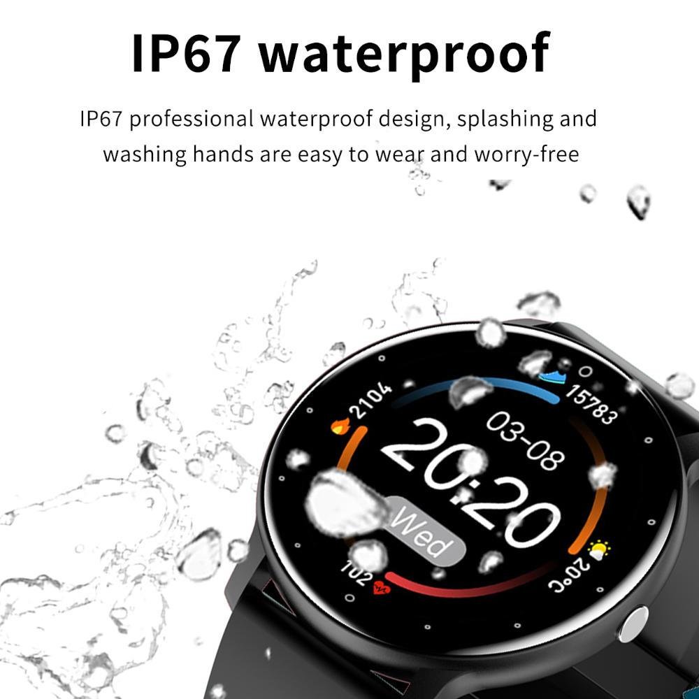 Smartwatch Zwear Zl02d Bt 40 Android Ios KaBuM