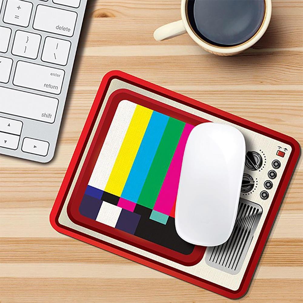 Mouse Pad Fábrica Geek Tv Retro KaBuM
