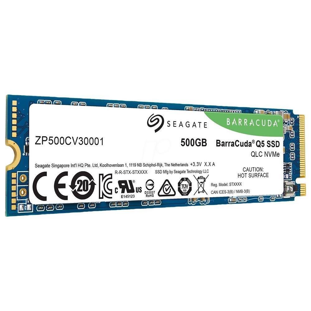 SSD Seagate M2 500GB Barracuda Q5 Nvme KaBuM