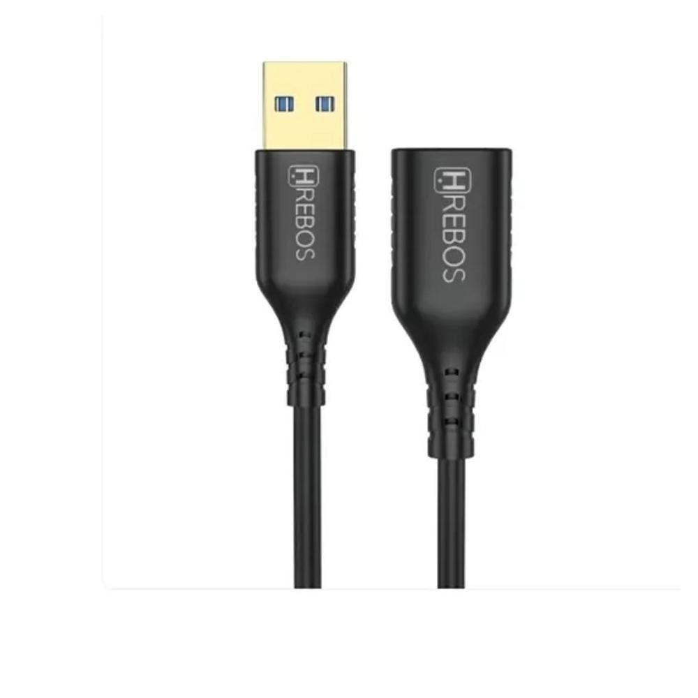 CABO EXTENSOR USB MACHO X USB FEMEA 30 3M HS146
