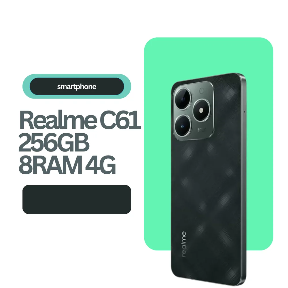 Smartphone Realme C61 256GB 8RAM 4G Verde
