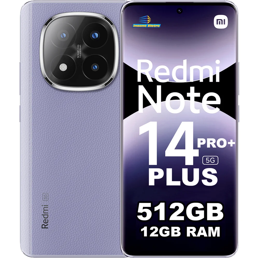 Smartphone Redmi Note 14 Pro 512GB 12GB RAM 5G